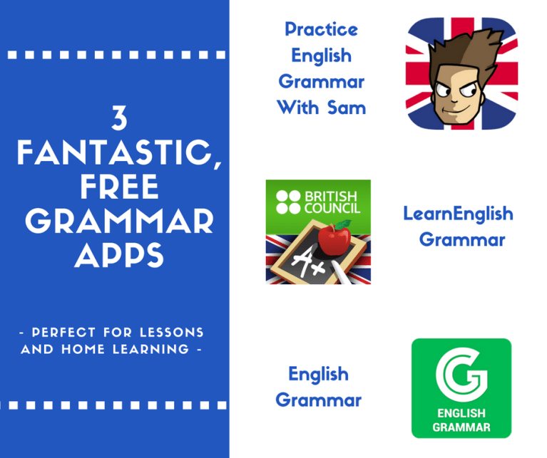 3 Fantastic, Free Grammar Apps – EDTECH 4 BEGINNERS